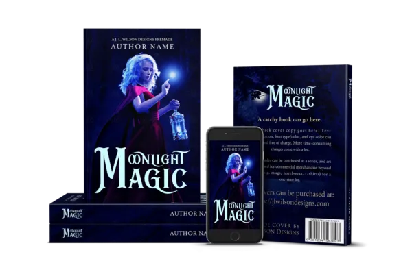 Fantasy Book Cover: Moonlight Magic - J. L. Wilson Designs